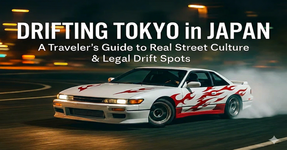 Drifting Tokyo: A Traveler’s Guide to Real Street Culture & Legal Drif ...